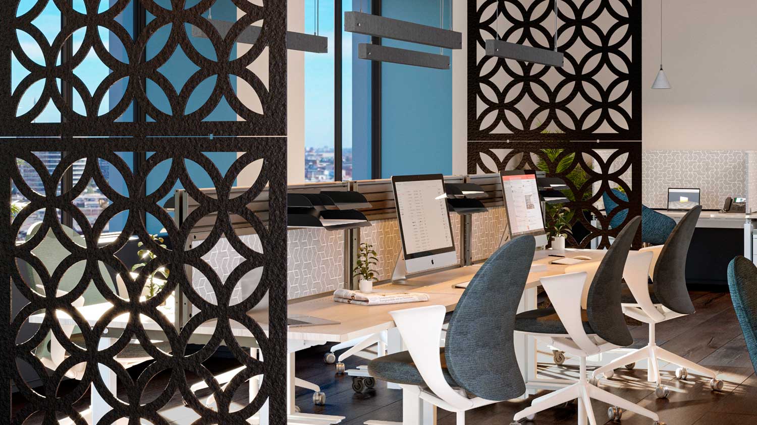 Work Zone Dividers - Modular | Ezobord